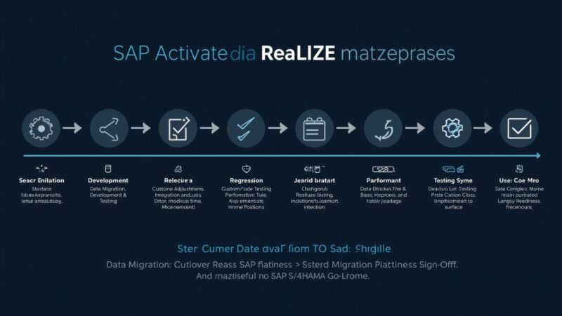 How Does the SAP Activate Realize Phase? What Are the Key Milestones ...