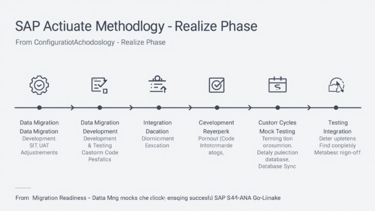 How Does the SAP Activate Realize Phase? What Are the Key Milestones ...